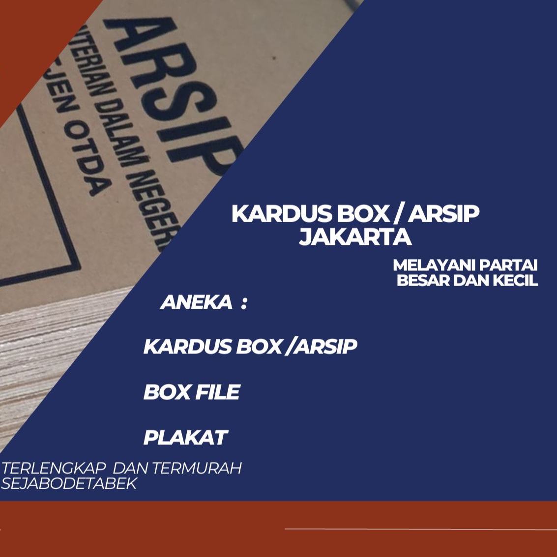 Produk KARDUS BOX ARSIP JAKARTA | Shopee Indonesia
