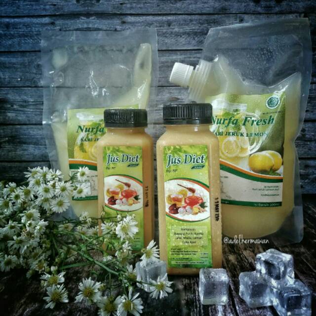 Produk Nurfa fresh sari lemon original | Shopee Indonesia