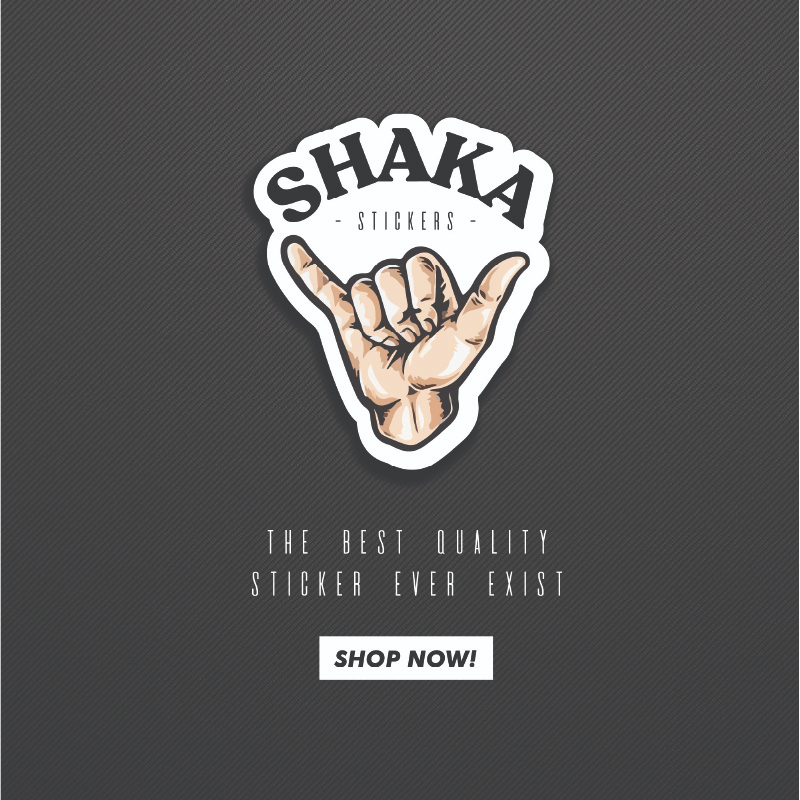 Produk Shaka Stickers | Shopee Indonesia