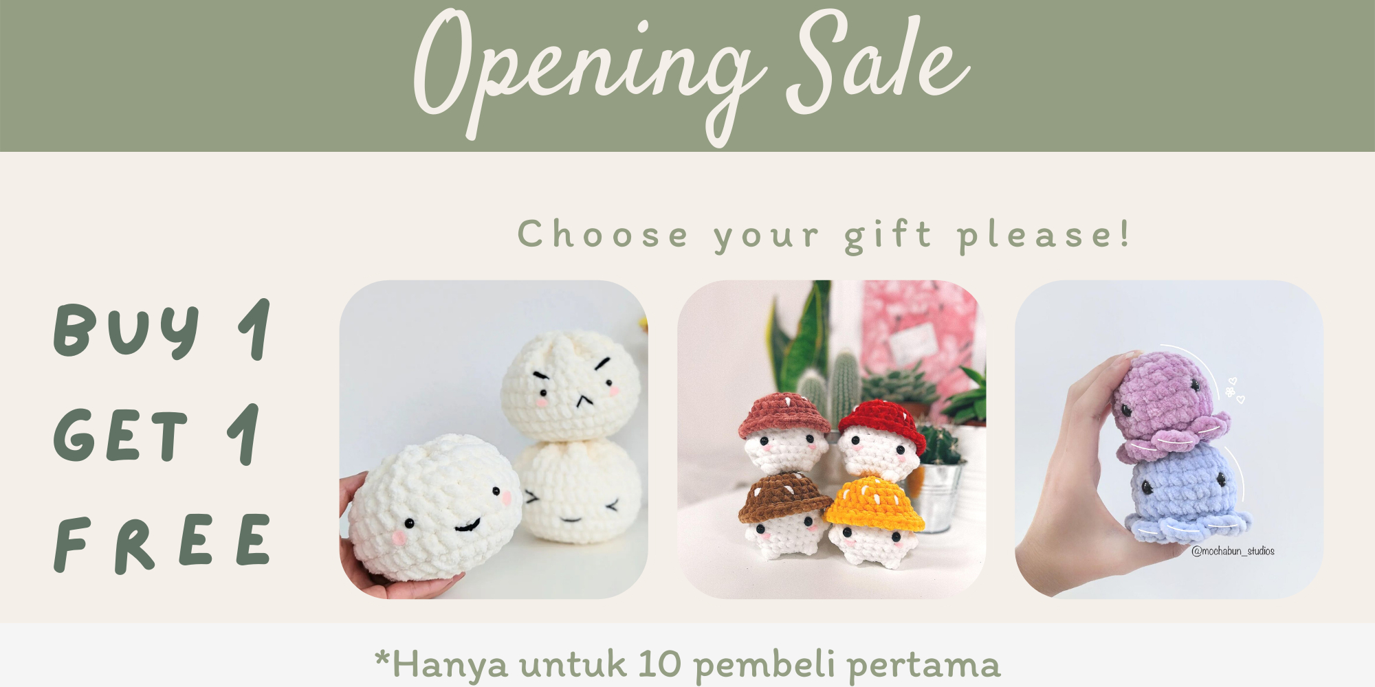 Produk Cowy Crochet | Shopee Indonesia