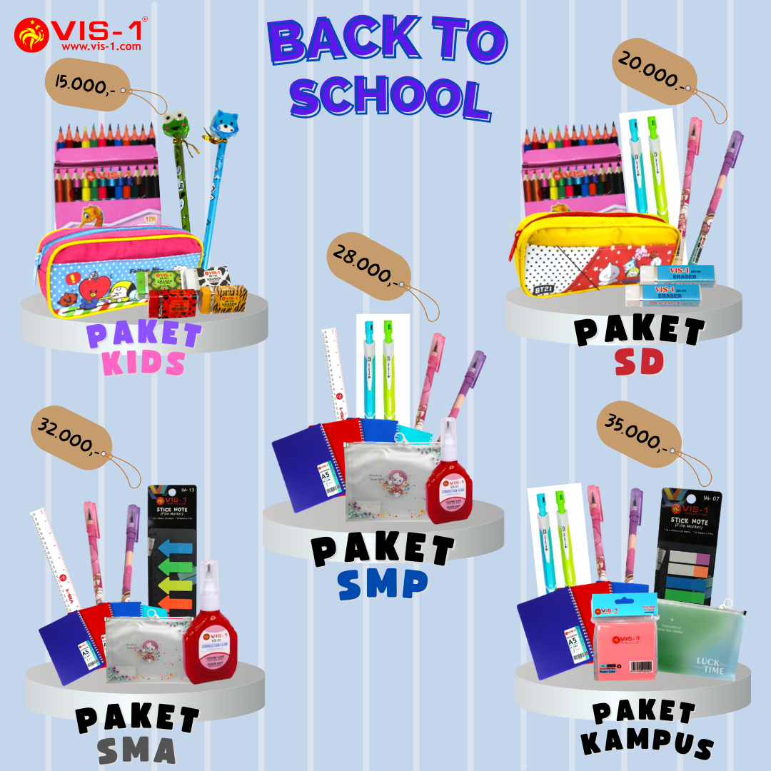 Produk VIS-1 STATIONERY | Shopee Indonesia