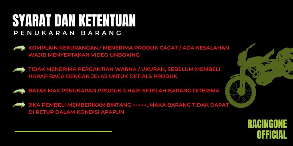 Produk RacingOne_official | Shopee Indonesia