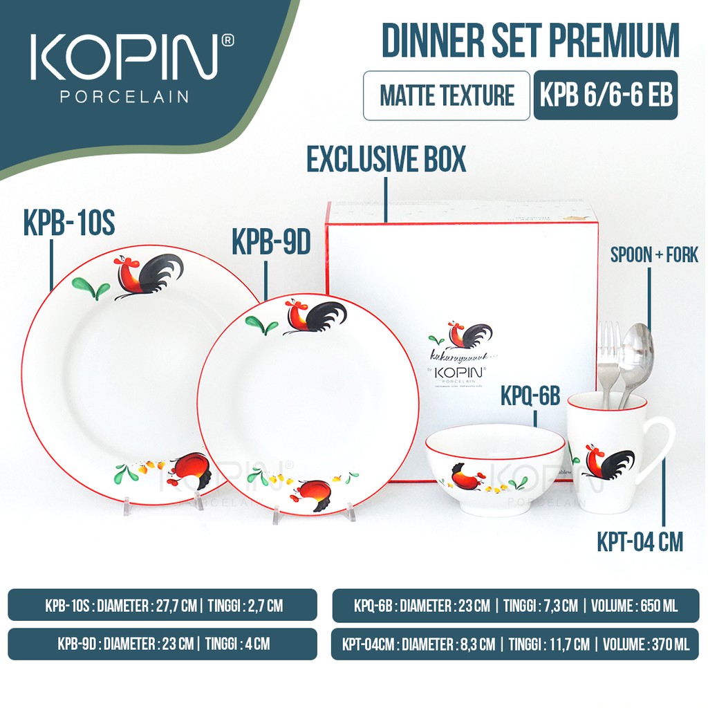 Toko Online Kopin Tableware Official Shop | Shopee Indonesia