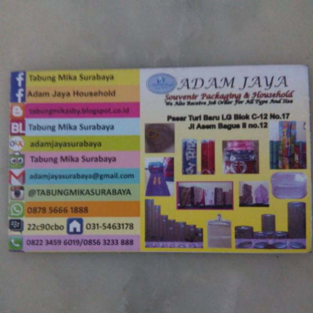 Produk Adam Jaya Surabaya PACKAGING | Shopee Indonesia