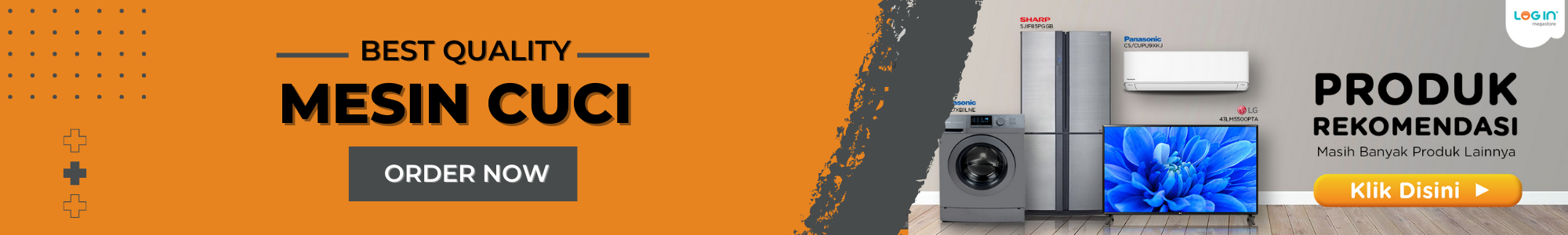 Toko Online LOG IN MEGASTORE Official Shop | Shopee Indonesia