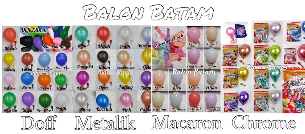 Produk Grosir Balon Batam - Party | Shopee Indonesia