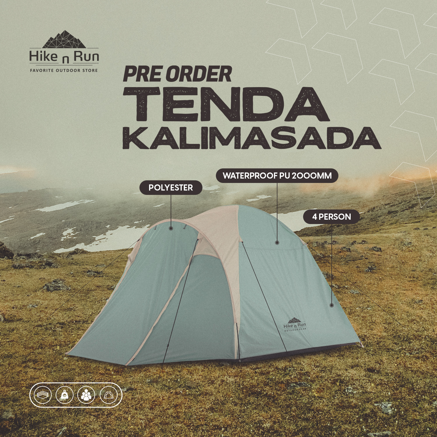 Toko Online Hike n Run Official Shop | Shopee Indonesia