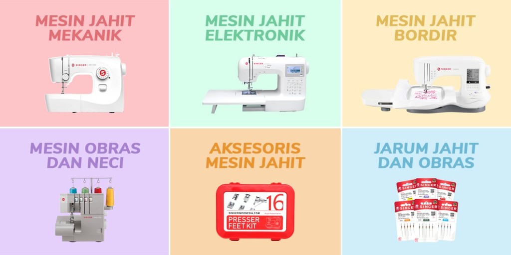 Toko Online Singer Indonesia Official Shop | Shopee Indonesia