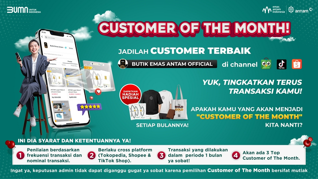 Toko Online Butik Emas Antam Official Shop | Shopee Indonesia