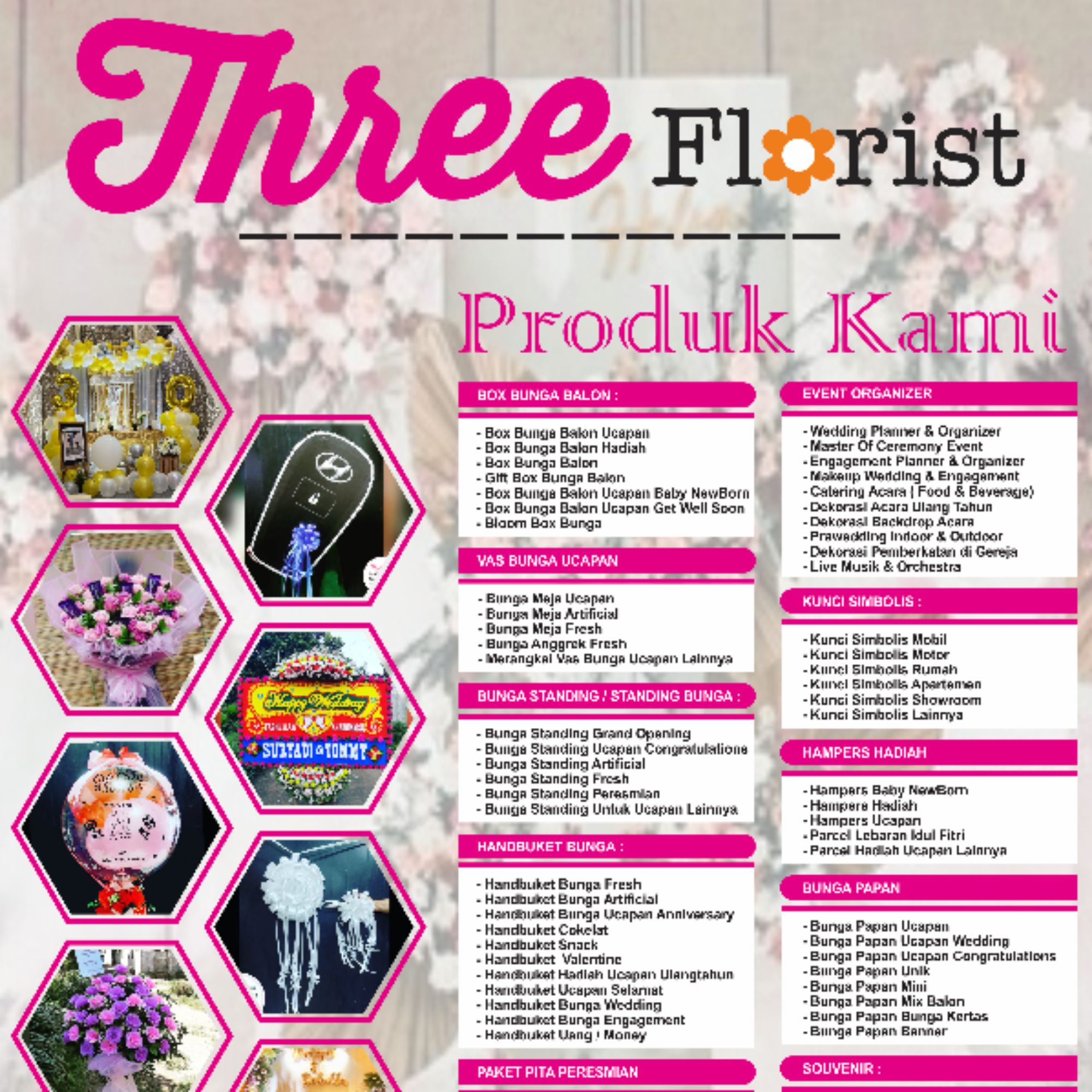 Produk three florist | Shopee Indonesia
