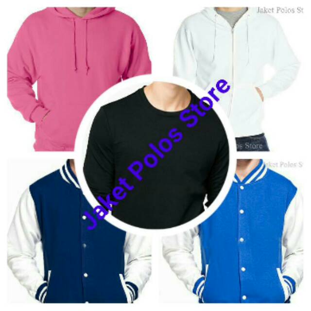 Produk jaket polos store | Shopee Indonesia