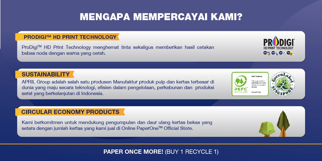 Toko Online PaperOne™ Official Shop | Shopee Indonesia