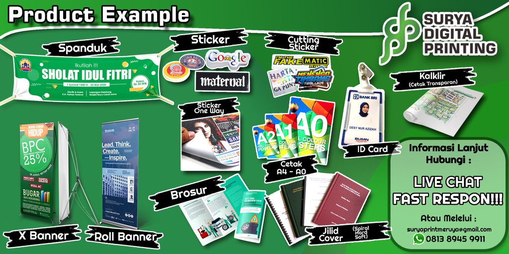 Produk Surya Digital Printing Meruya | Shopee Indonesia