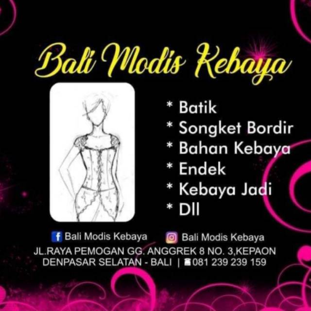 Produk Bali Modis Kebaya | Shopee Indonesia