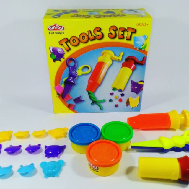 Produk FUN DOH MAINAN EDUKATIF | Shopee Indonesia