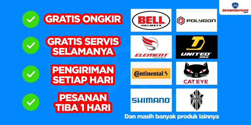 Toko Online Serba Sepeda Official Shop | Shopee Indonesia