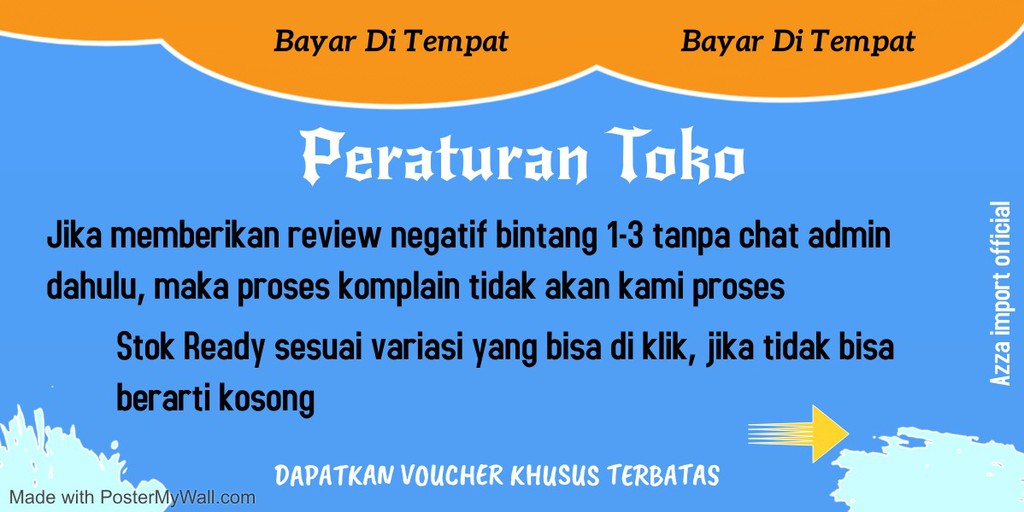 Produk CV AZZA IMPORT OFFICIAL | Shopee Indonesia