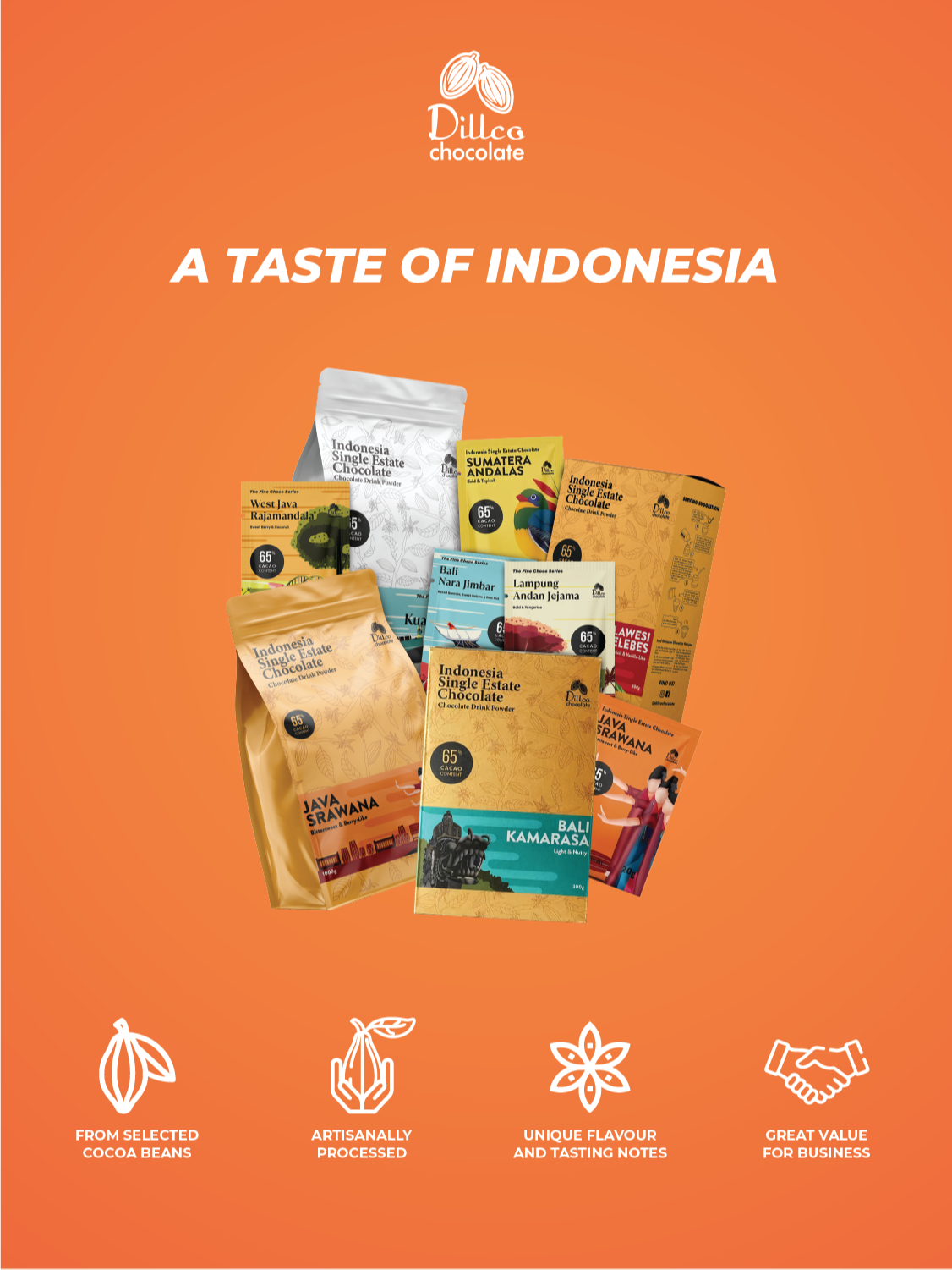 Toko Online Dillco Chocolate Official Shop | Shopee Indonesia