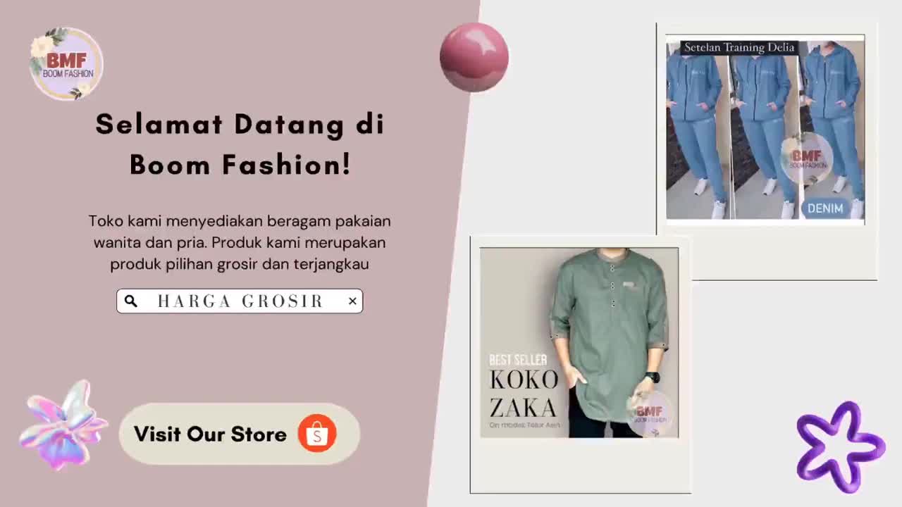 Produk Boom Fashion | Shopee Indonesia