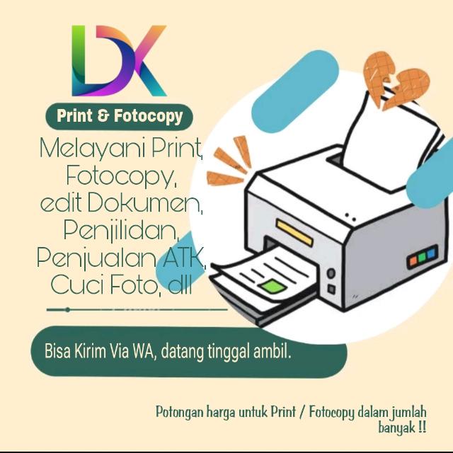 Produk DK Print & Fotocopy | Shopee Indonesia