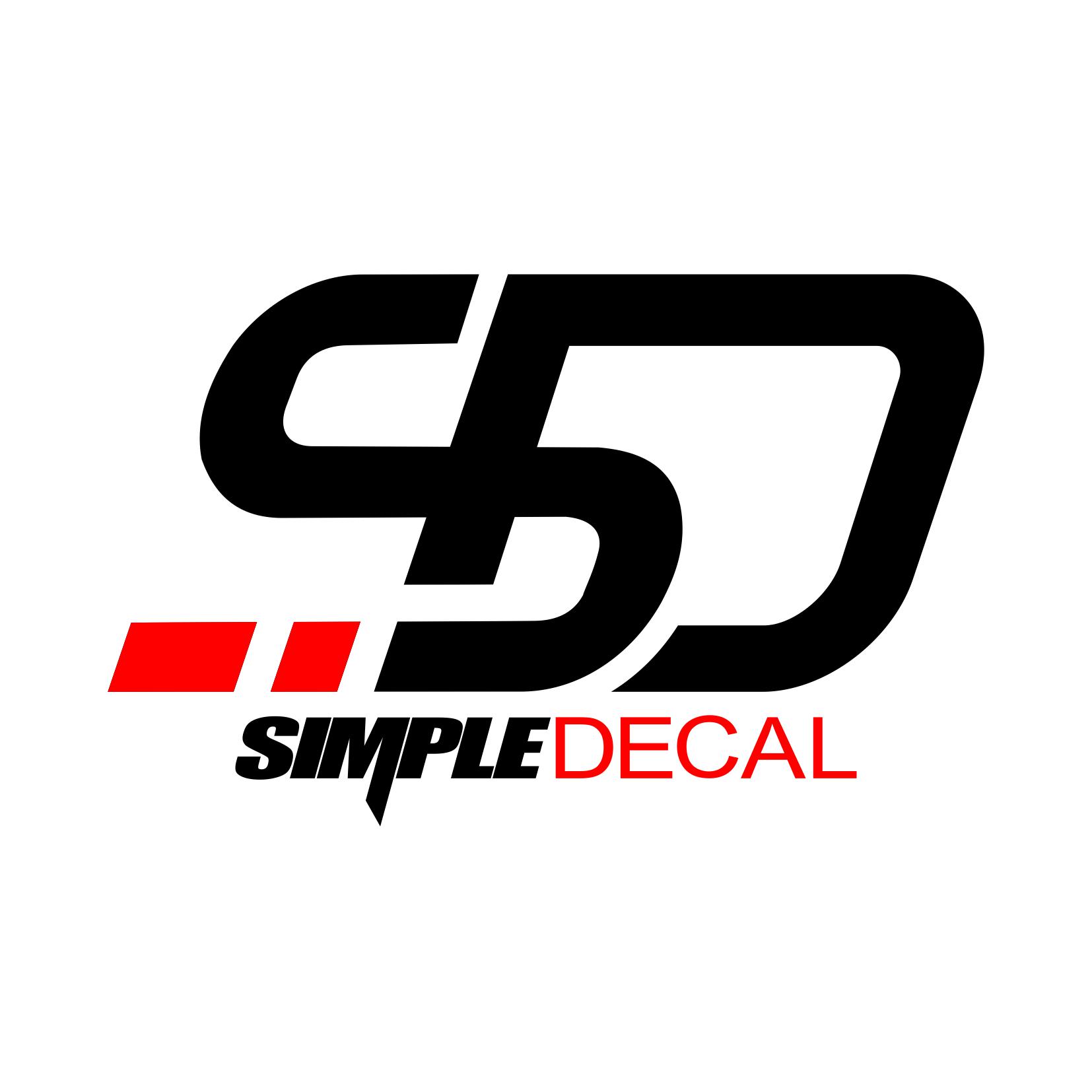 Produk Simple Decal | Shopee Indonesia