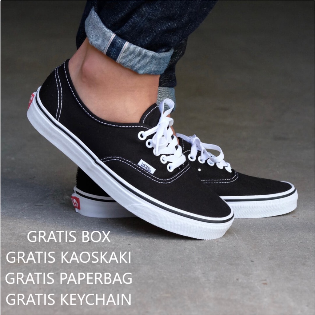 Sepatu Vans Authentic Hitam