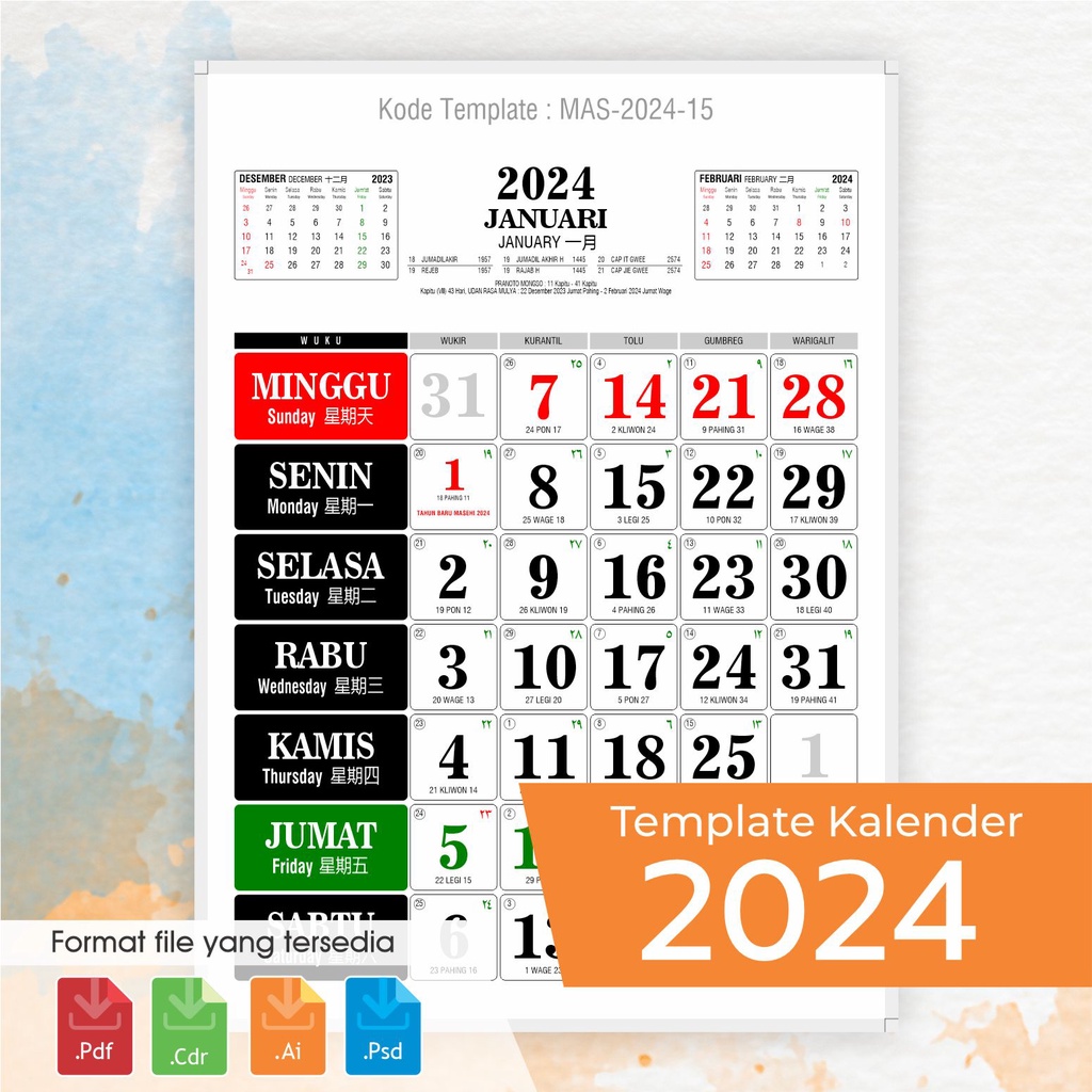 Panduan Kalender Jawa Januari 2024: Weton Dan Hari Libur, 46% OFF Panduan Kalender Jawa Januari 2024: Weton Dan Hari Libur, 46% OFF