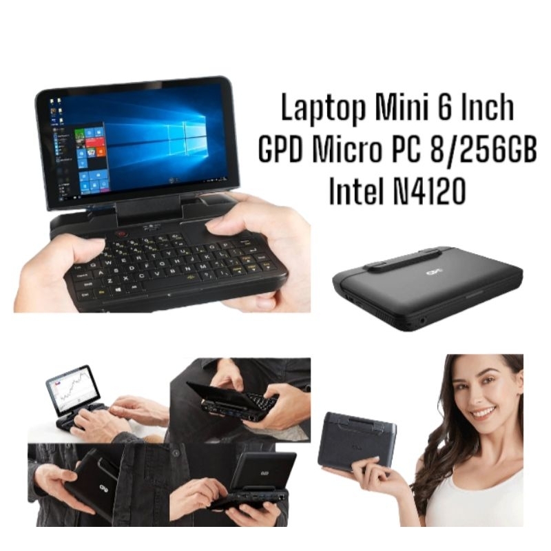 GPD MicroPC Micro PC Intel Celeron N4120 UHD Graphics, 03/28/2023