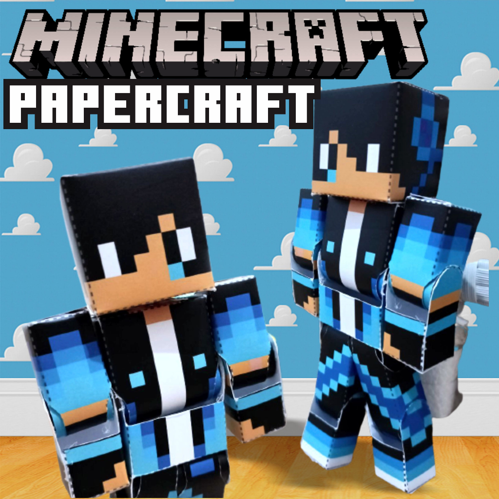 Papercraft Minecraft Boy Skins