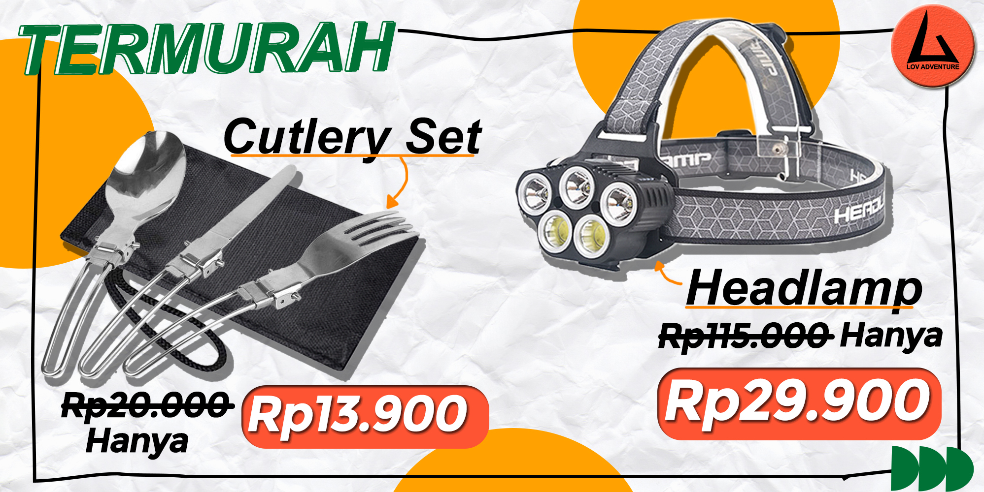 Produk LOV ADVENTURE | Shopee Indonesia