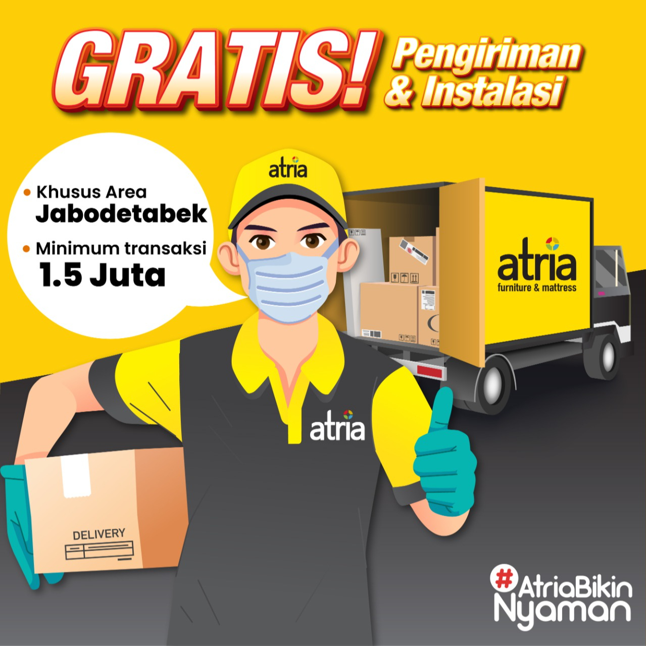 Toko Online Atria Official Store | Shopee Indonesia