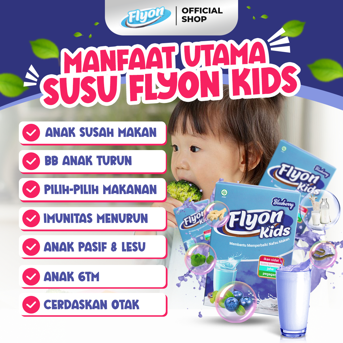Toko Online Susu Flyon Official Shop | Shopee Indonesia