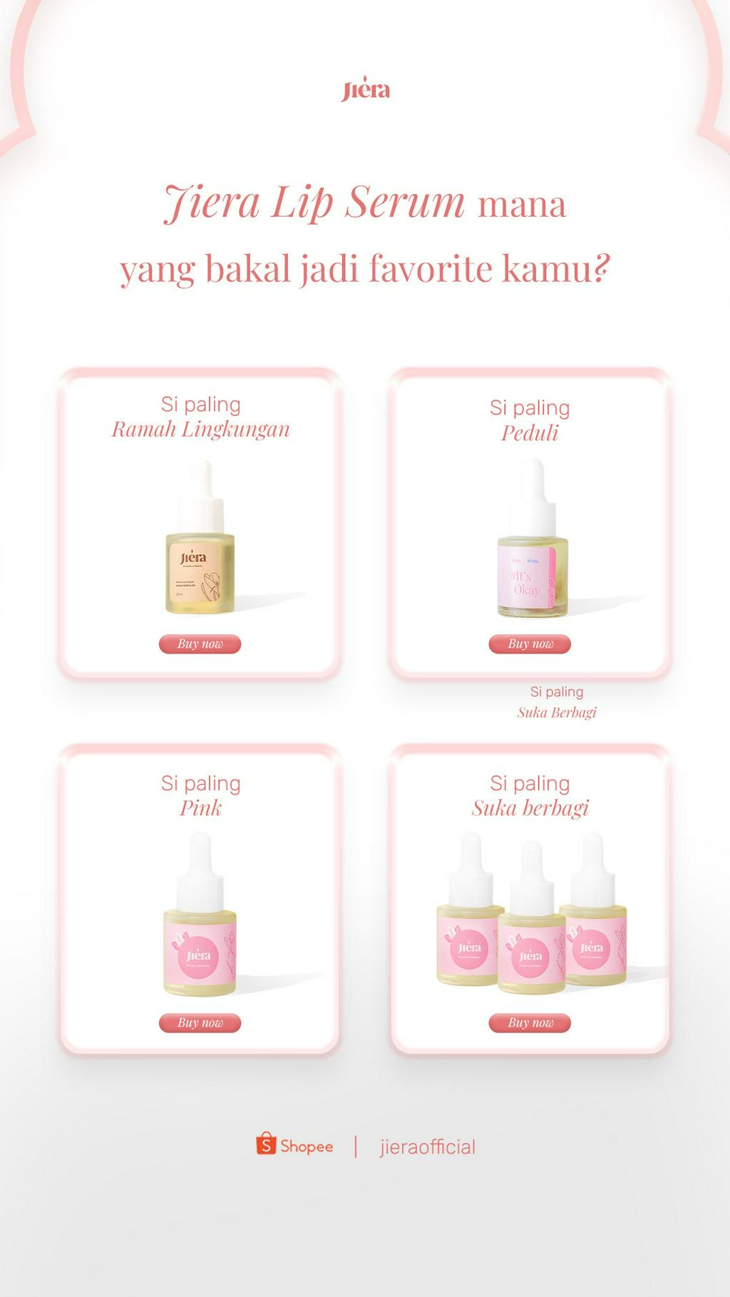 Toko Online Jiera Official Shop | Shopee Indonesia