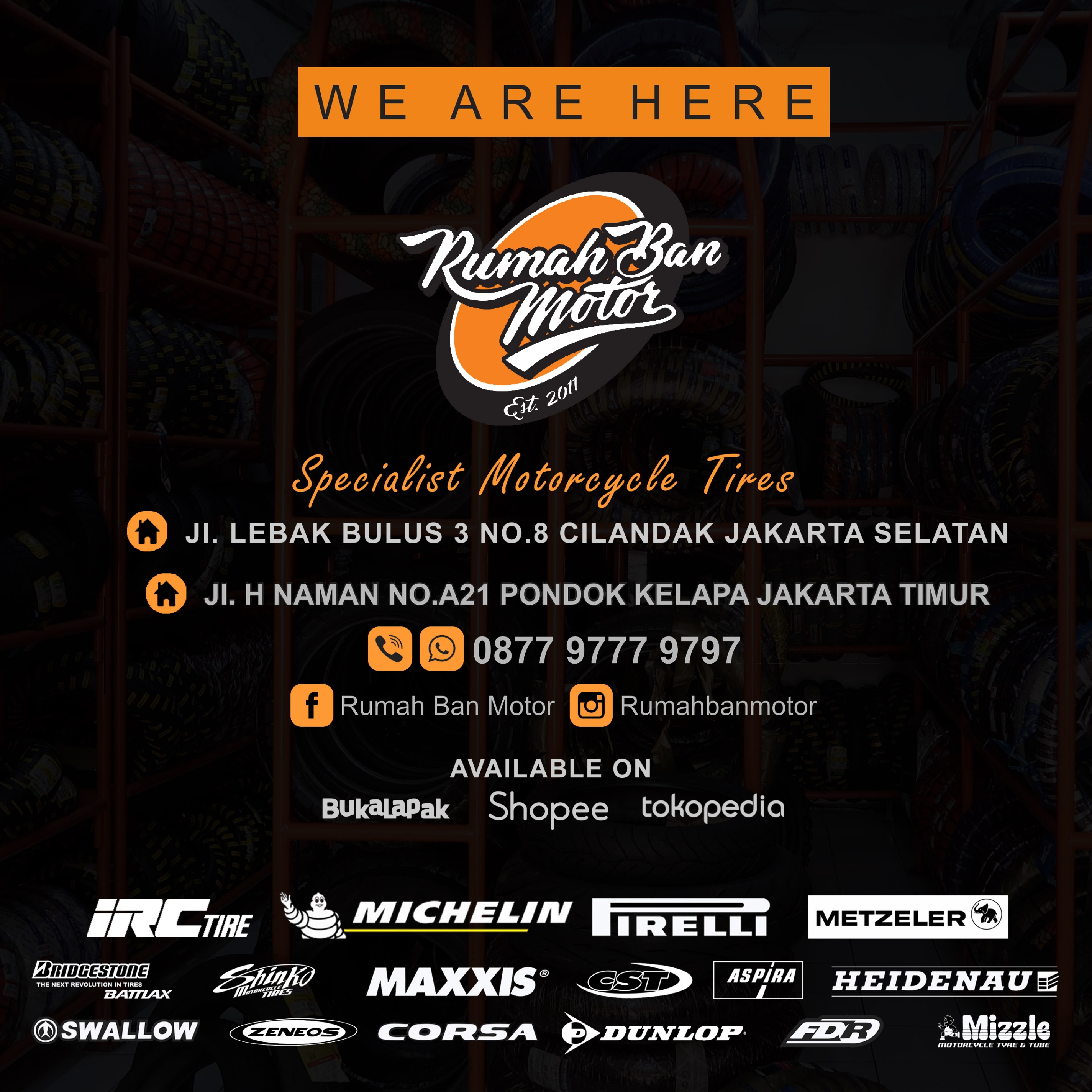Produk Rumah Ban Motor | Shopee Indonesia