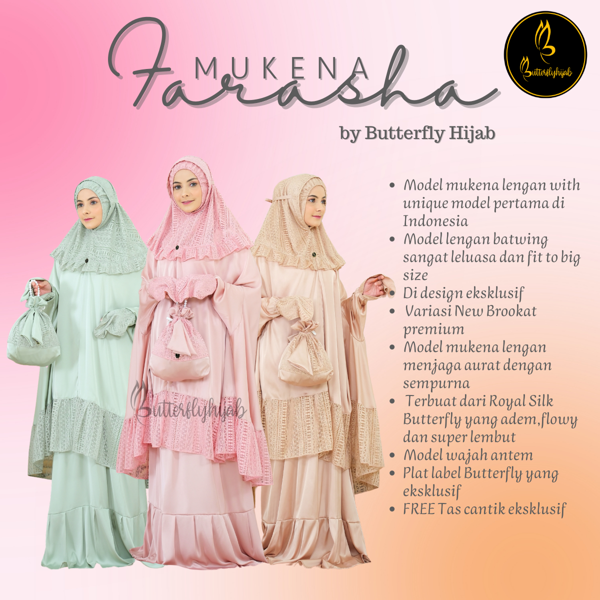Produk Butterfly Hijab Official | Shopee Indonesia