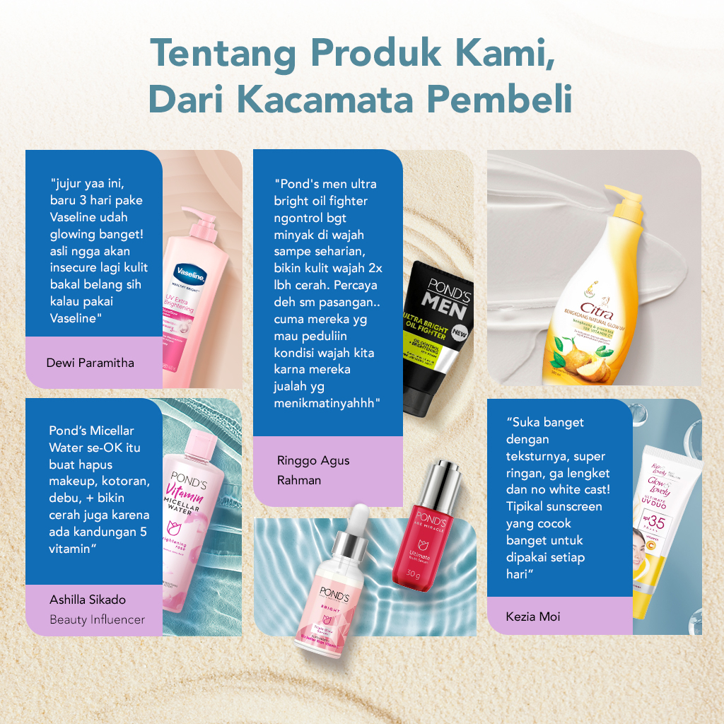 Toko Online Unilever Beauty Shop | Shopee Indonesia
