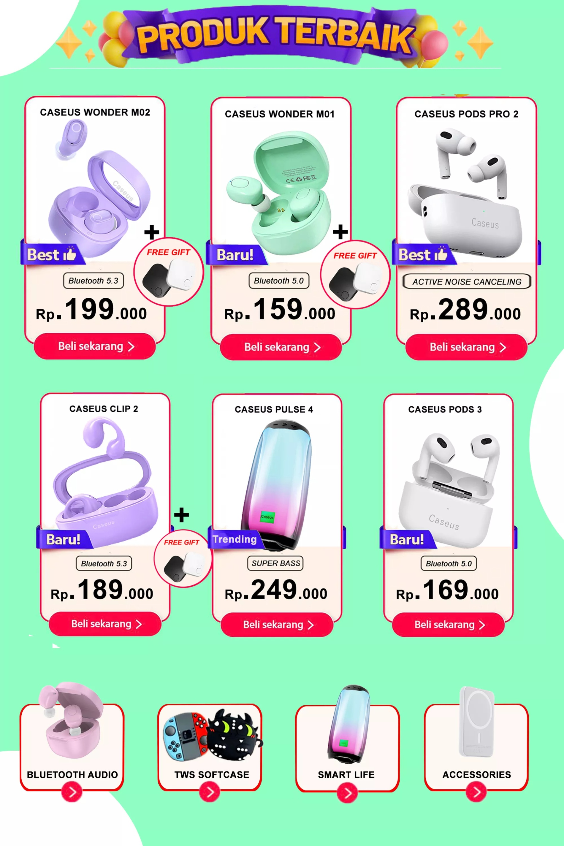 Produk Caseus Official Store | Shopee Indonesia