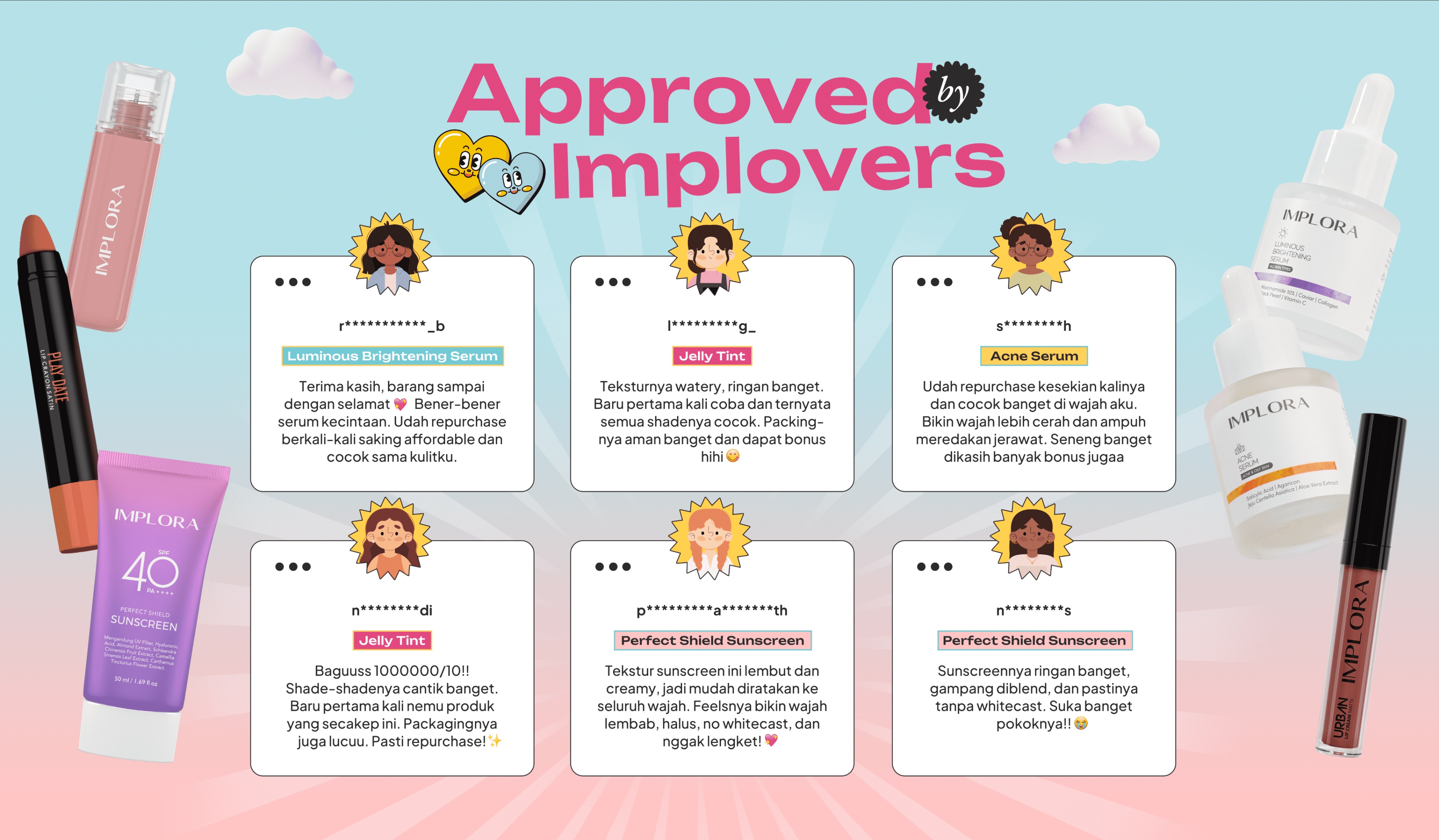 Toko Online Implora Official Shop | Shopee Indonesia