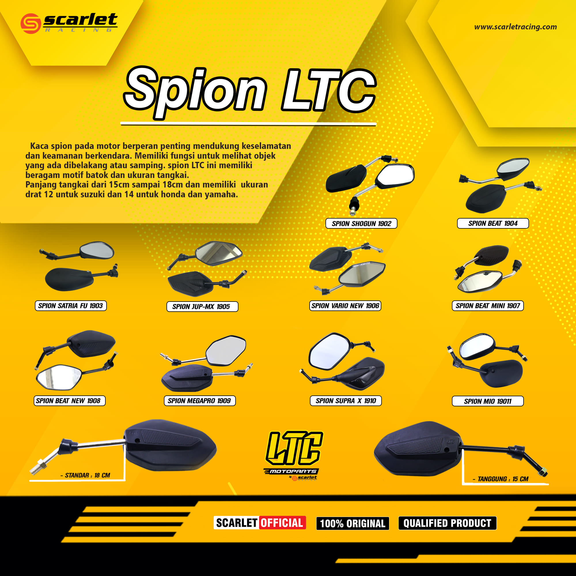 Toko Online Scarlet Racing Official Store | Shopee Indonesia