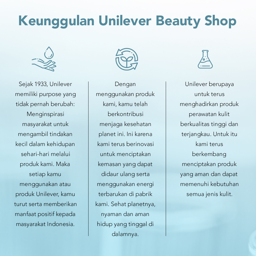 Toko Online Unilever Beauty Shop | Shopee Indonesia