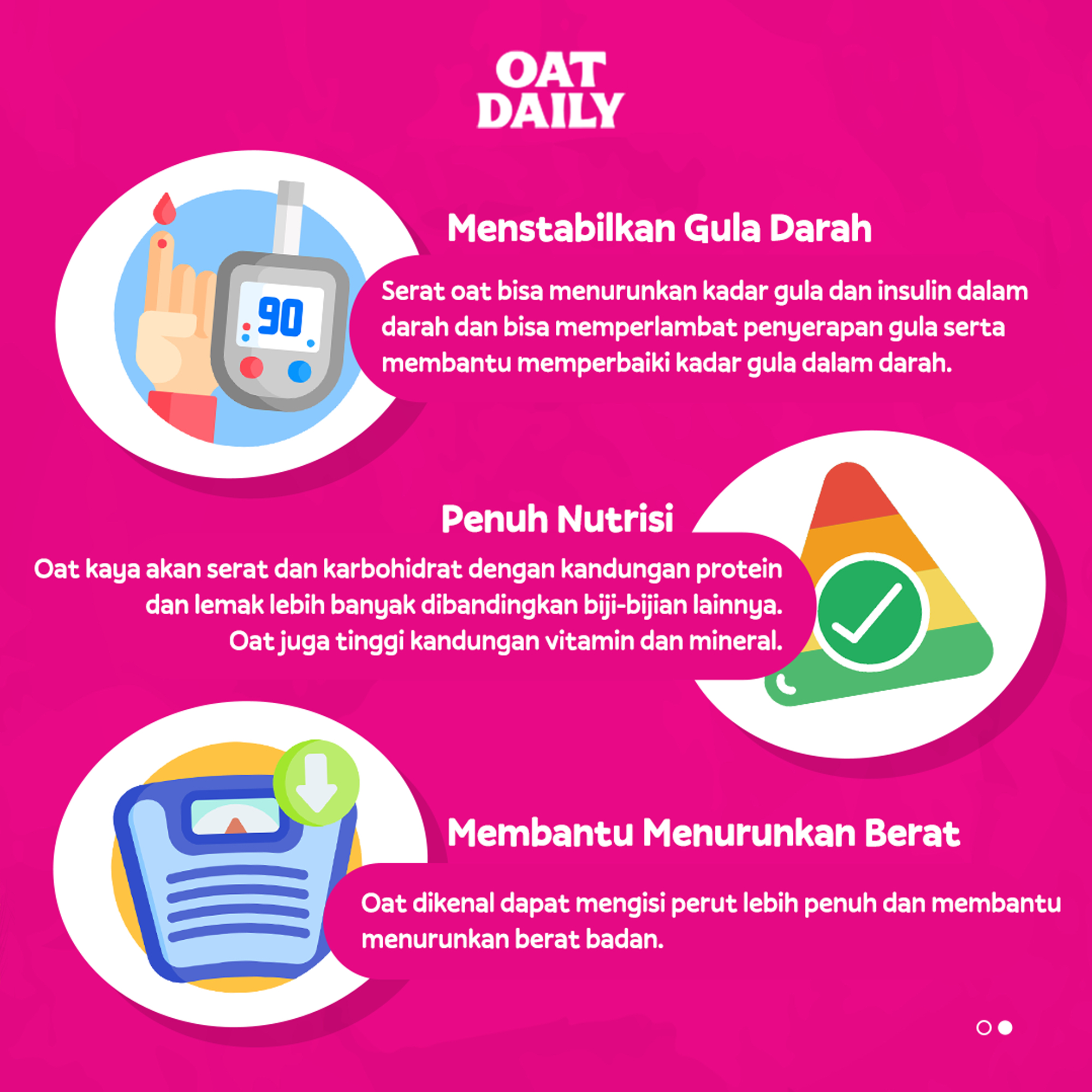 Produk OAT DAILY | Shopee Indonesia