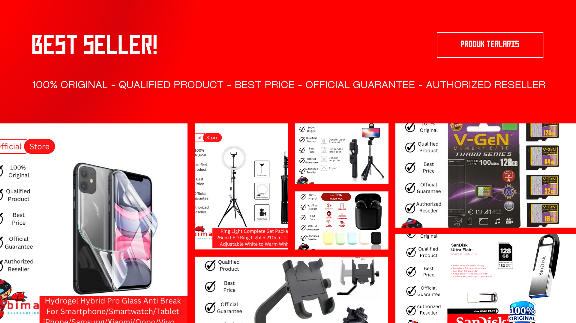 Toko Online Bima Accessories Official Shop | Shopee Indonesia