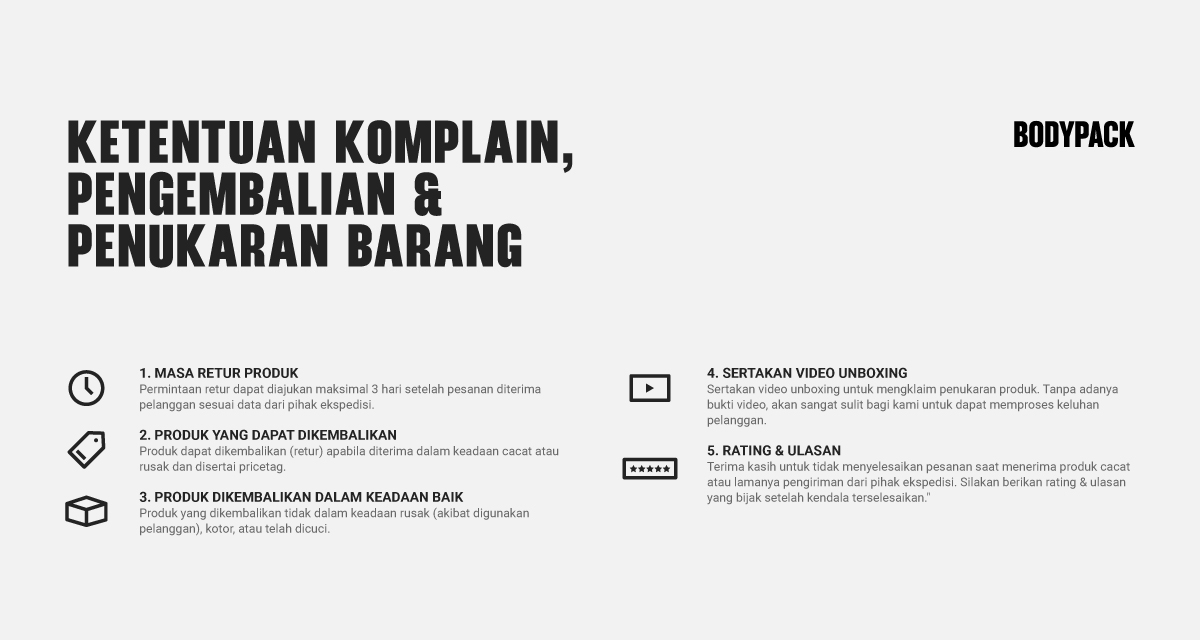 Produk Bodypack Official Store | Shopee Indonesia