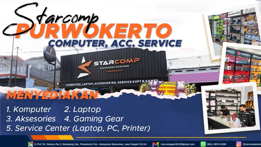 Produk Starcomp Purwokerto | Shopee Indonesia