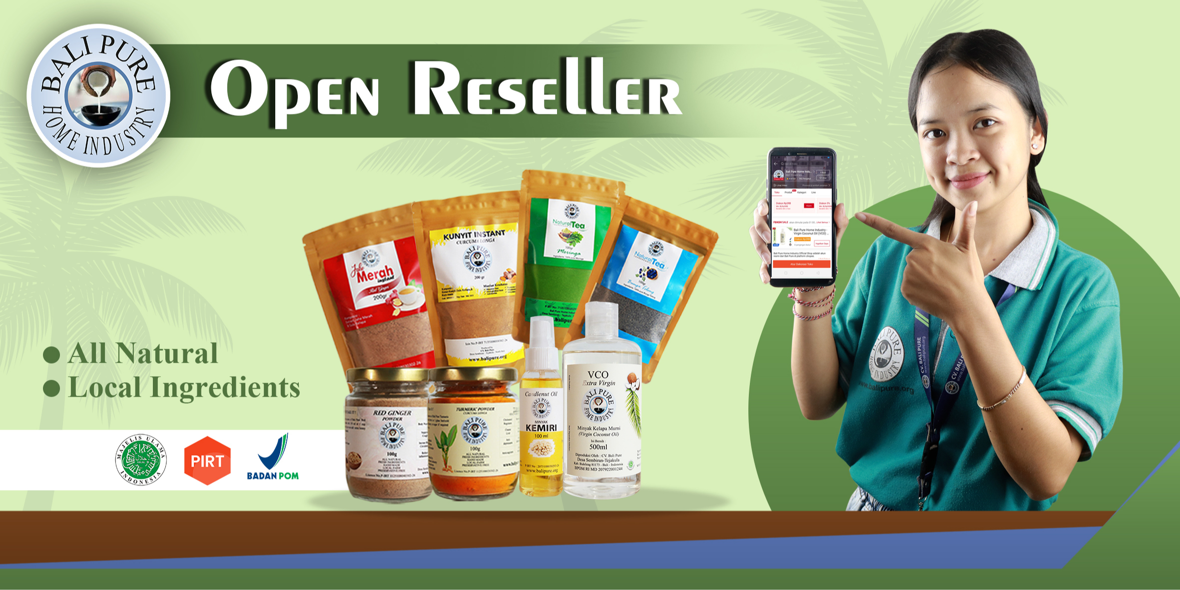 Toko Online Bali Pure Home Industry Official Shop | Shopee Indonesia