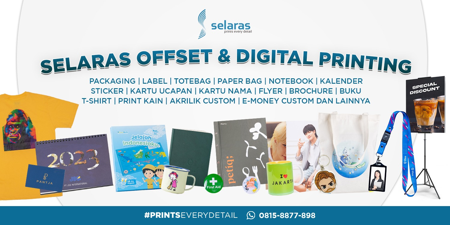 Produk Selaras Printing | Shopee Indonesia