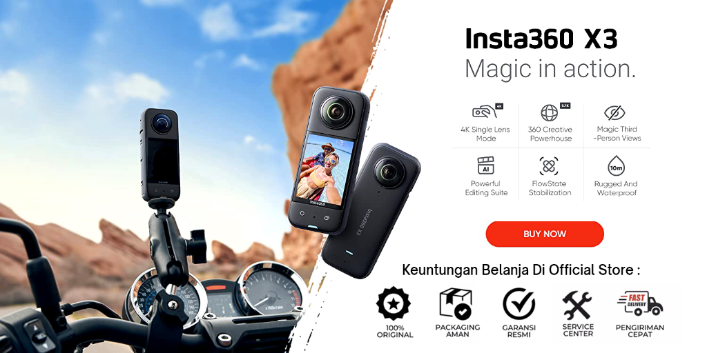 Toko Online Insta360 Official Shop | Shopee Indonesia