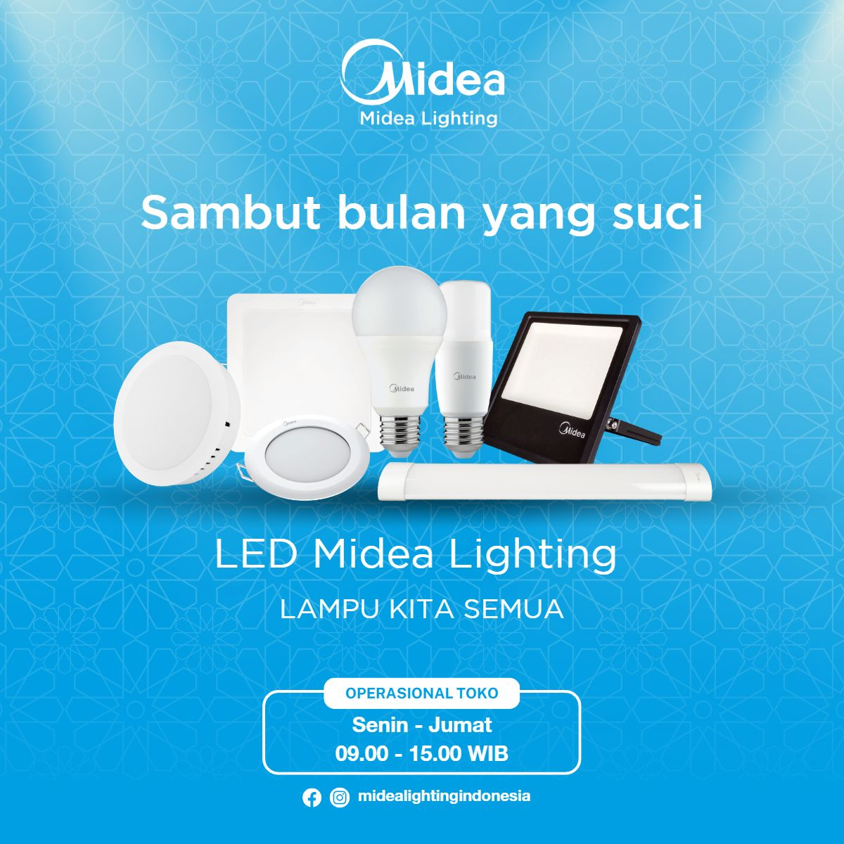 Toko Online Midea Lighting Official Store | Shopee Indonesia