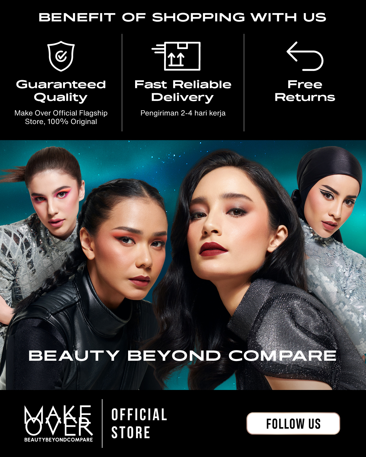 Toko Online Make Over Official Shop | Shopee Indonesia