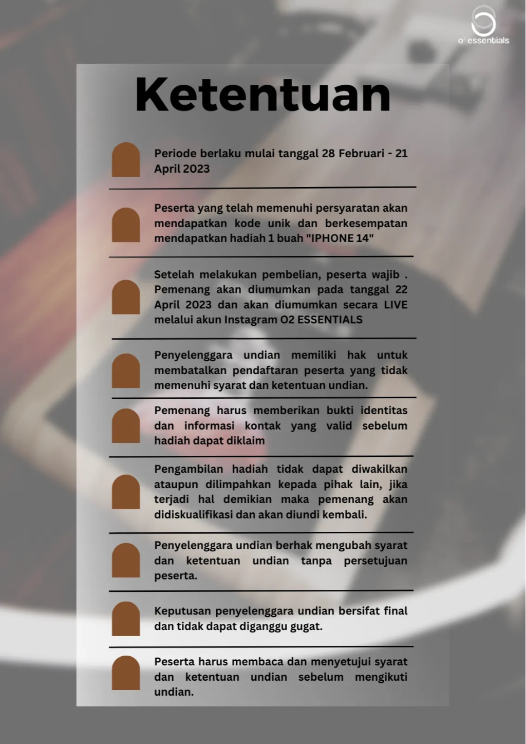 Produk O2 Essentials Official Store | Shopee Indonesia